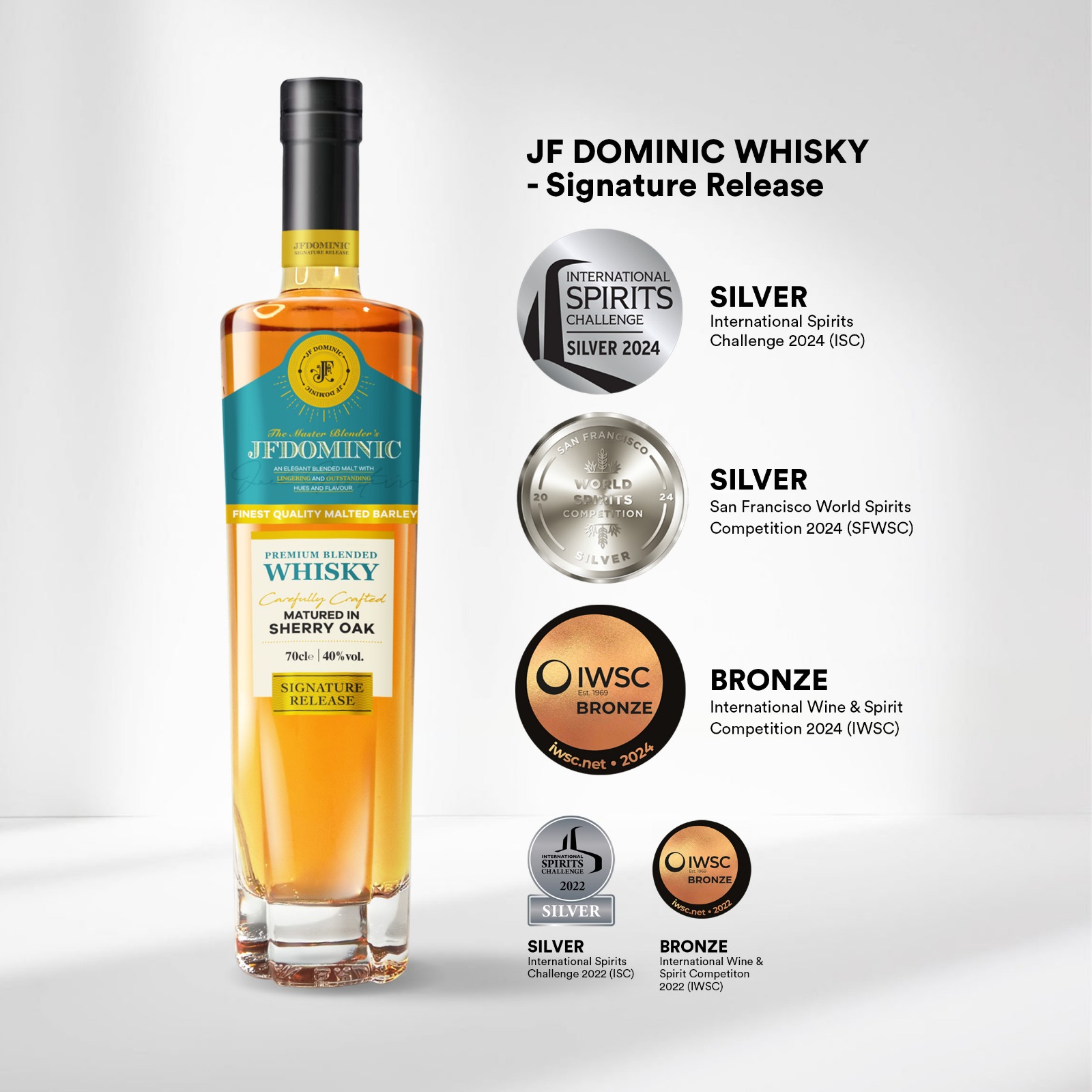 JF DOMINIC SIGNATURE RELEASE SHERRY OAK 700ml - Min Hor Tong Malaysia ...
