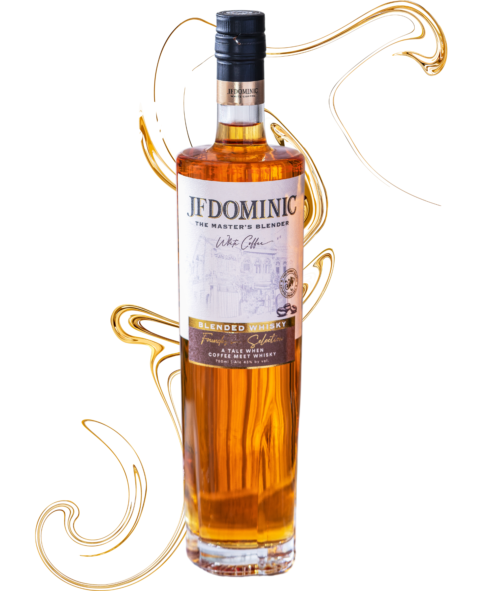 JF Dominic Signature Blended Whisky White Coffee 700ml - Min Hor Tong ...